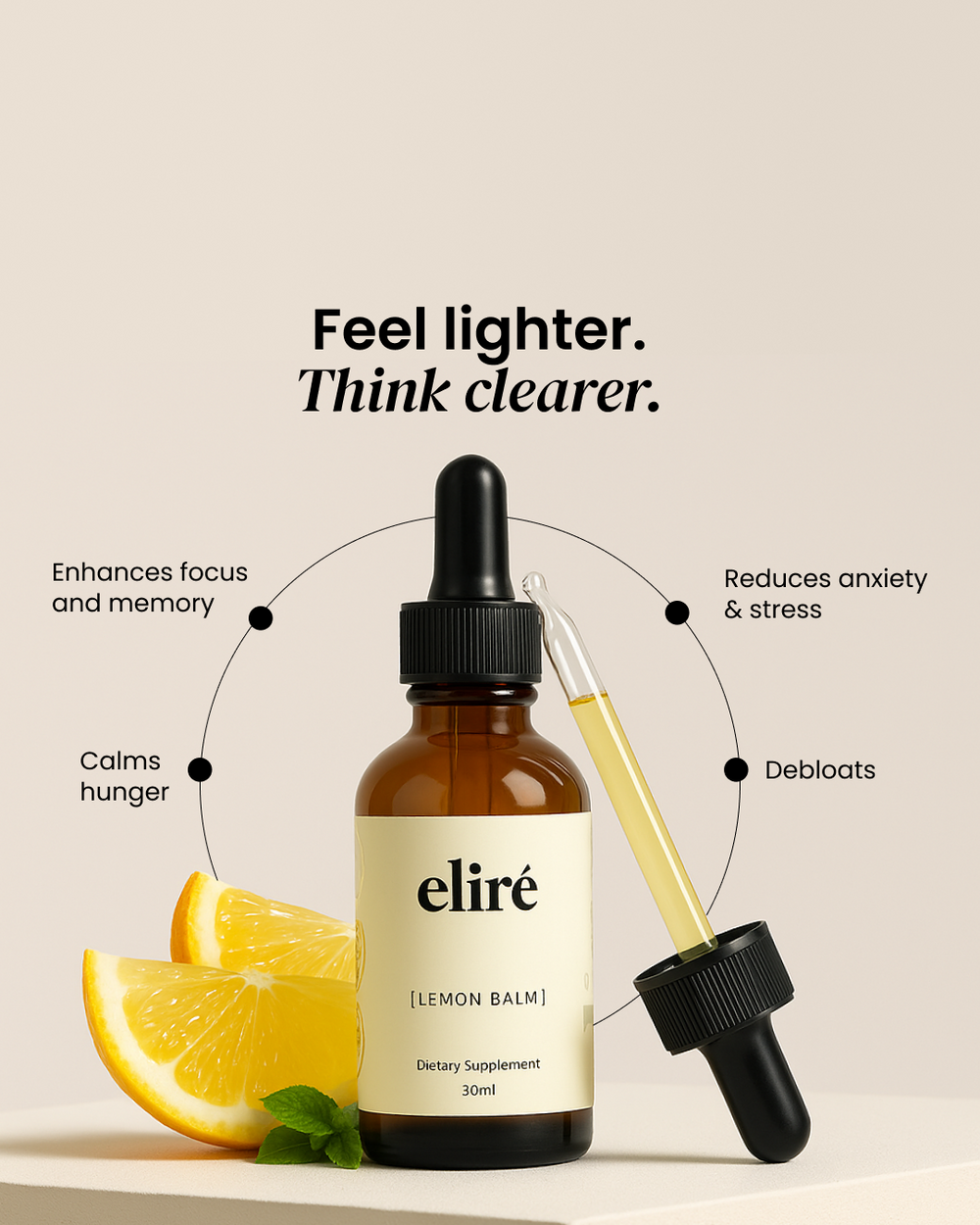 Organic Lemon Balm Extract | Eliré Korean Skincare